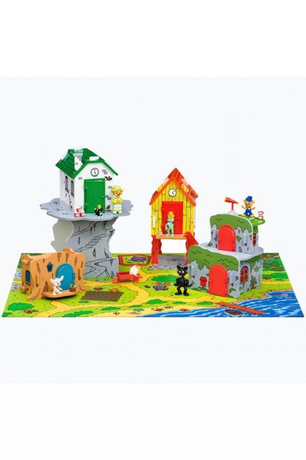 Bamse Maailman Vahvin Nalle Kylä Ja Alusta - Lelukauppa24.fi