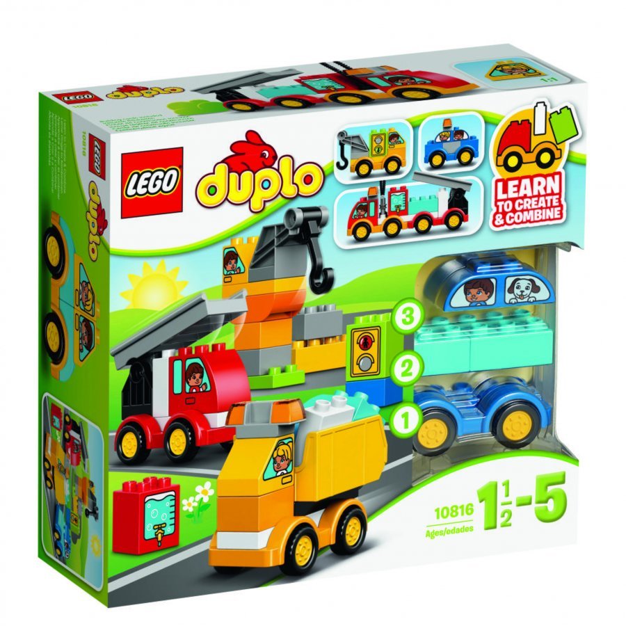 Lego Duplo Creative Play 10816 Ensimmäiset Ajoneuvoni - Lelukauppa24.fi