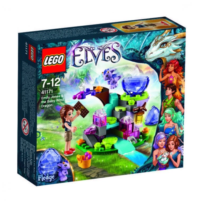 Lego Elves 41171 Emily Jones Ja Pieni Tuulilohikäärme - Lelukauppa24.fi